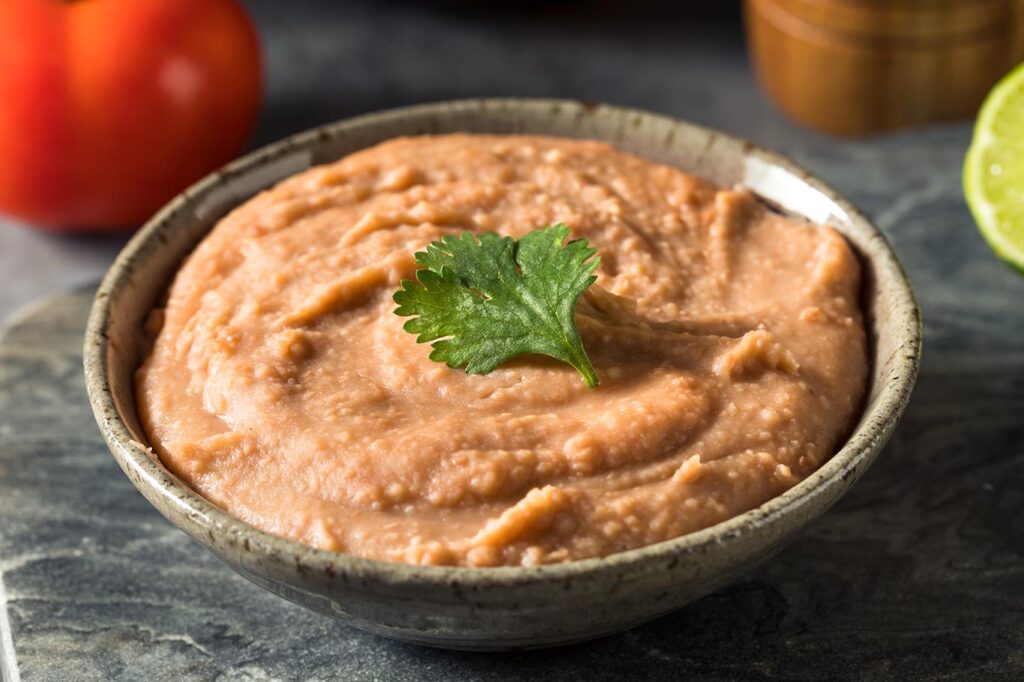 Frijoles refritos - Recetinas