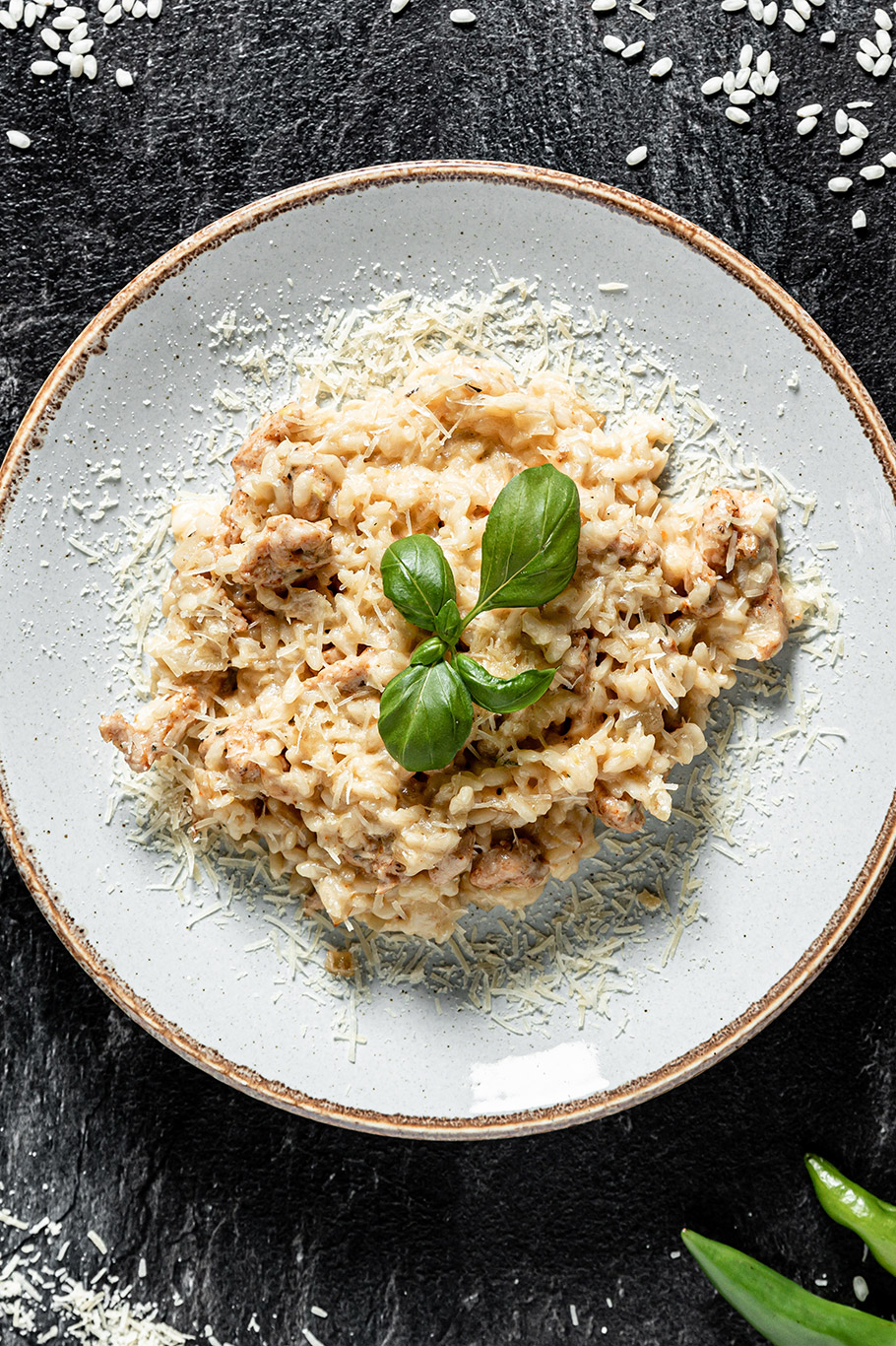 Risotto de pollo - Recetinas