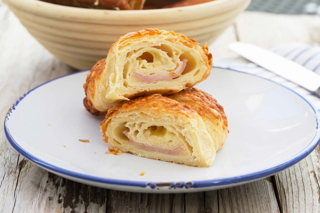 Croissant salado - Recetinas