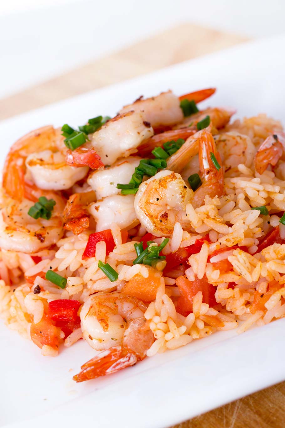 Arroz con camarones - Recetinas