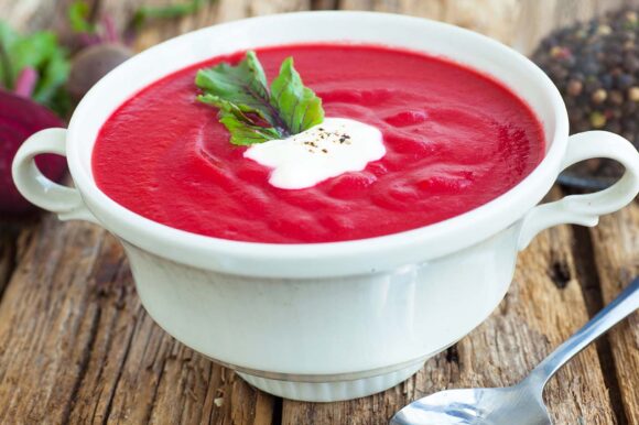 Sopa de remolacha - Recetinas