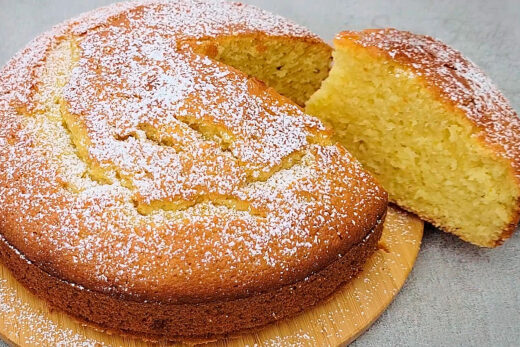 Delicioso bizcocho casero: la receta definitiva