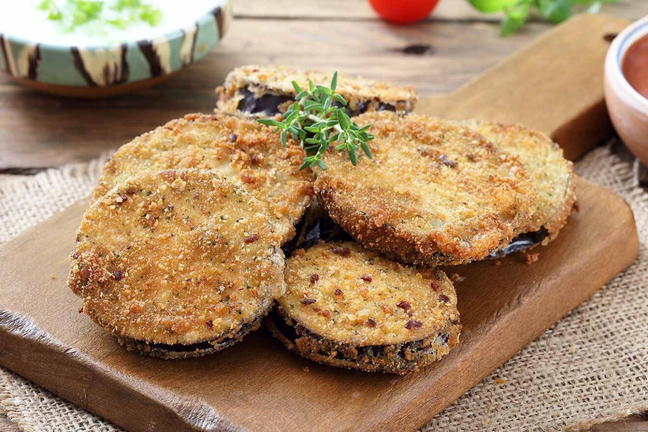 Berenjenas rebozadas, receta rápida y sencilla