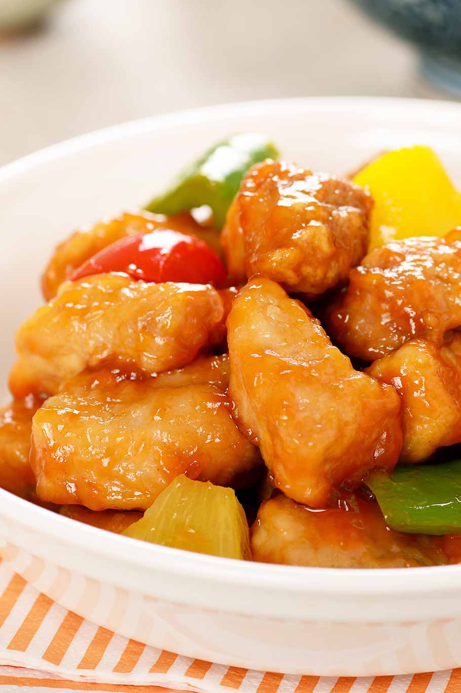 Cerdo agridulce, receta fácil al estilo chino