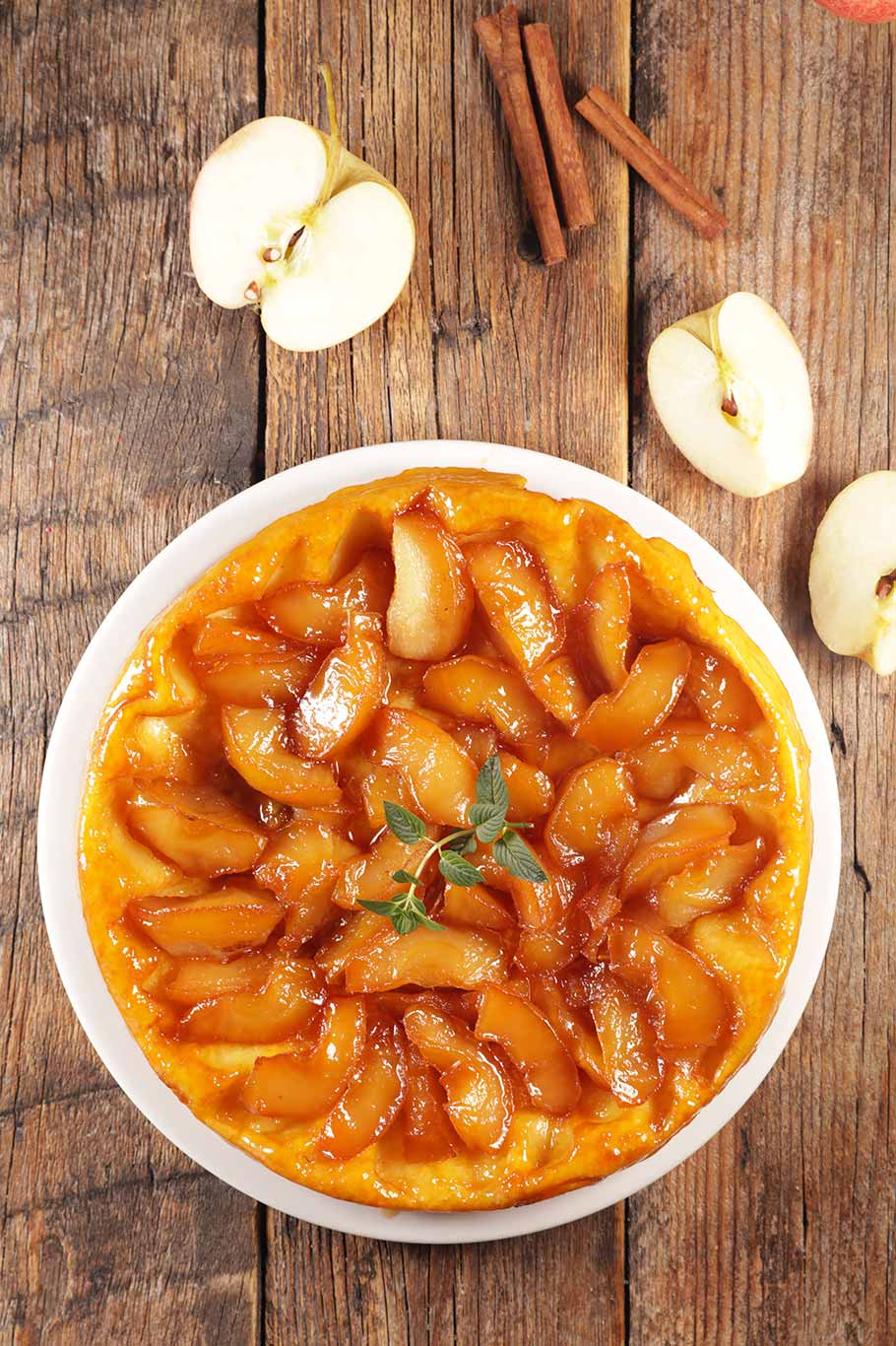 Tarta Tatin de manzana - Recetinas