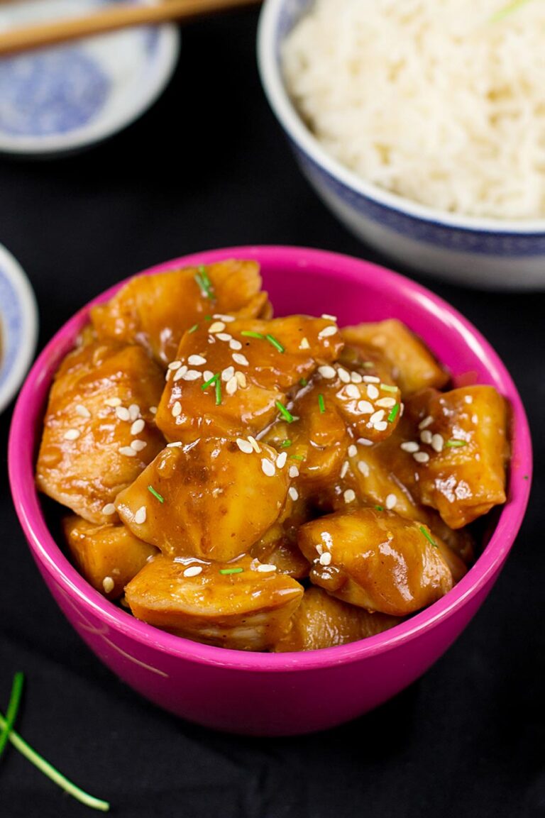 Receta de pollo al sésamo paso a paso