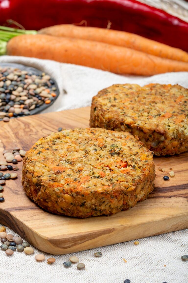 Hamburguesas de lentejas - Recetinas