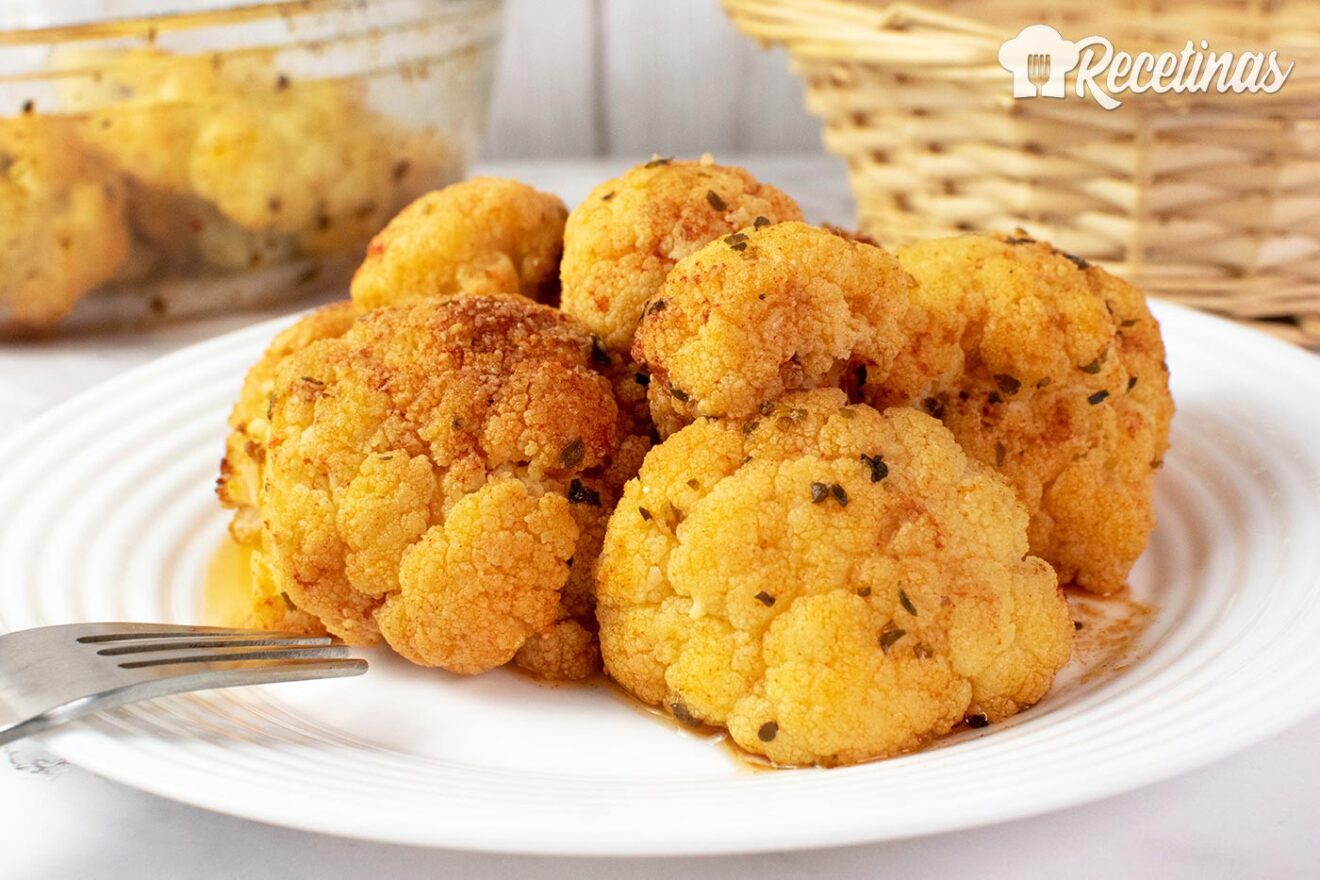 Coliflor al horno - Recetinas