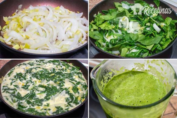 Crema de espinacas - Recetinas