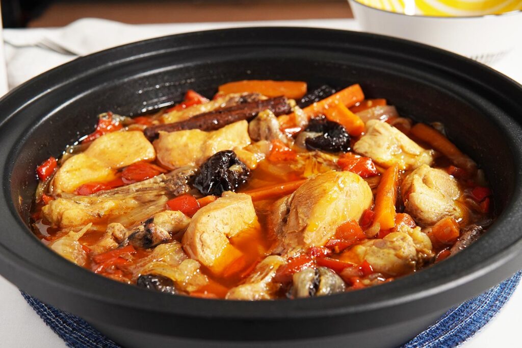 Tajine de pollo - Recetinas