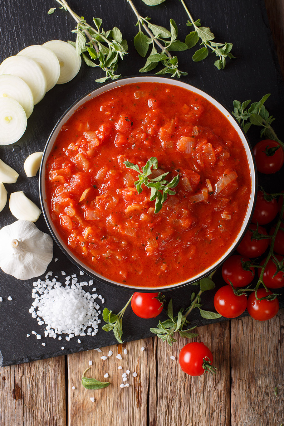 Salsa pizzaiola - Recetinas