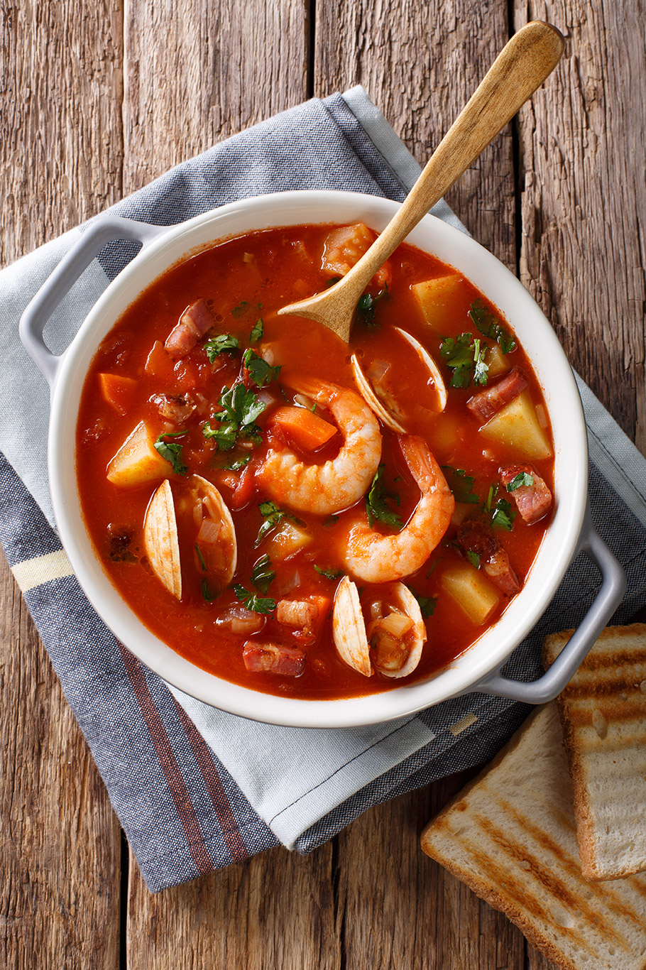 Sopa de marisco - Recetinas