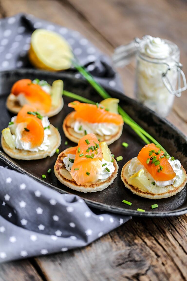 Blinis caseros: Receta fácil y auténtica para desayuno o aperitivo