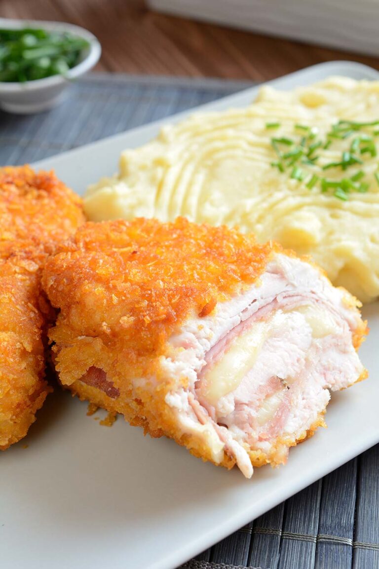 Cordon blue de pollo - Recetinas