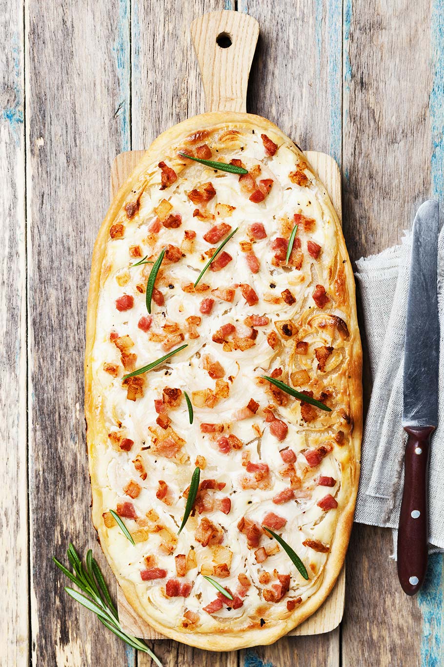 Flammkuchen - Recetinas