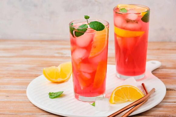 Limonada rosa - Recetinas