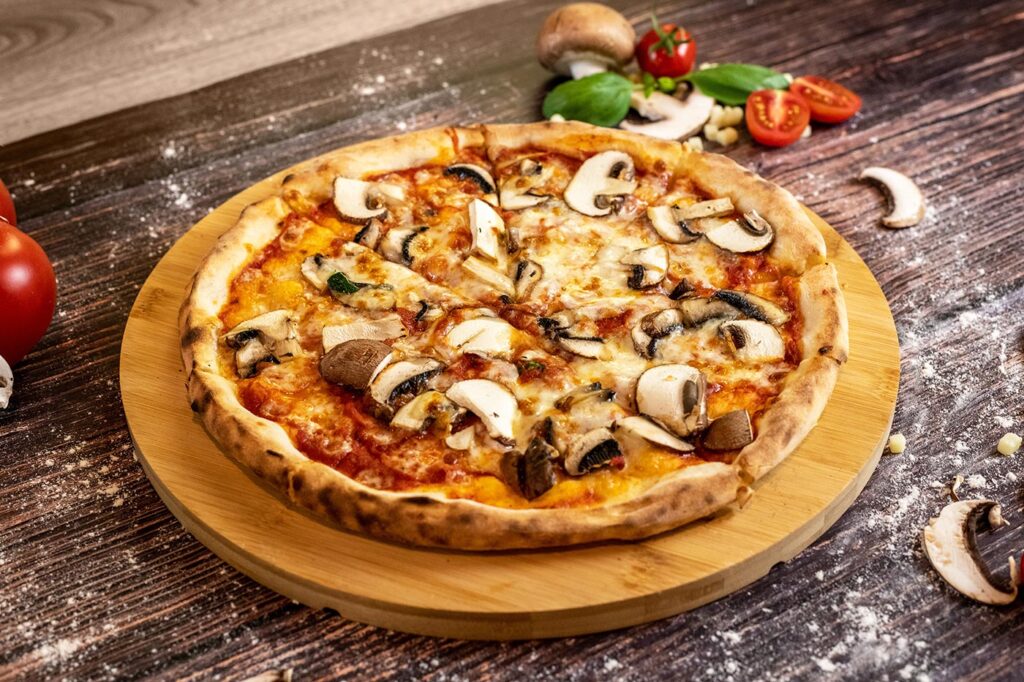 Pizza funghi - Recetinas