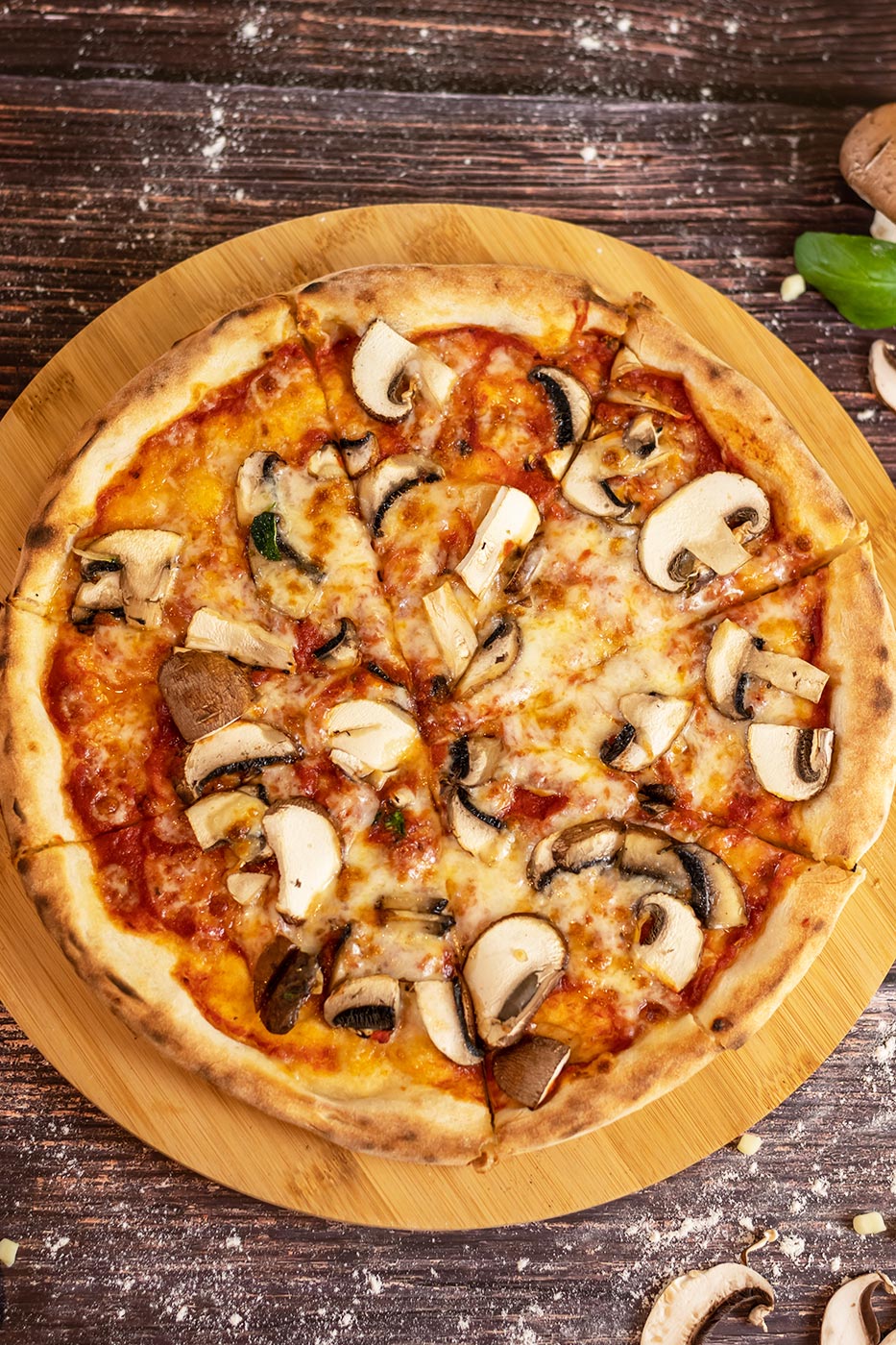 Pizza funghi - Recetinas